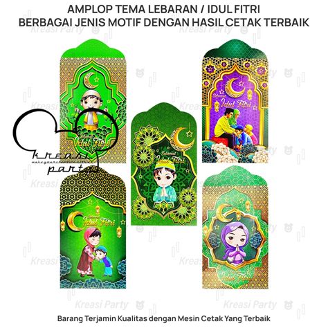 Jual Amplop Lebaran Idul Fitri Angpao Lebaran Idul Fitri Amplop