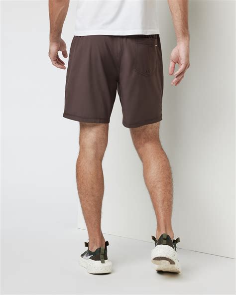 Kore Short Lined 7 Mens Java Athletic Shorts Vuori