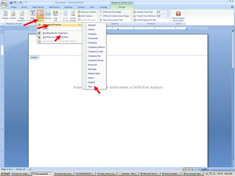 Step One Running Head And Page Header Word 2007 By Openstax Jobilize