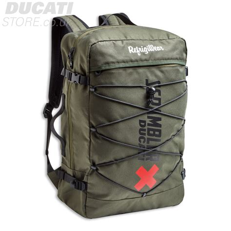 Ducati Scrambler Cabin Backpack Tour Refrigiwear