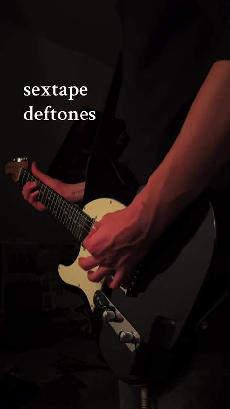 Deftones Sextape Guitar Cover On Donner Dtl100 Tiktok