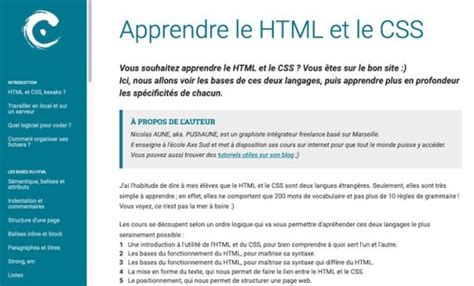 10 Sites Pour Apprendre Le Css Gratuitement
