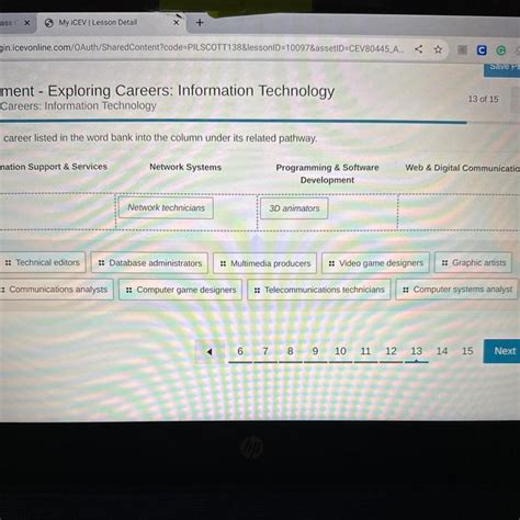 Free Put Each Career To Its Related Pathway
