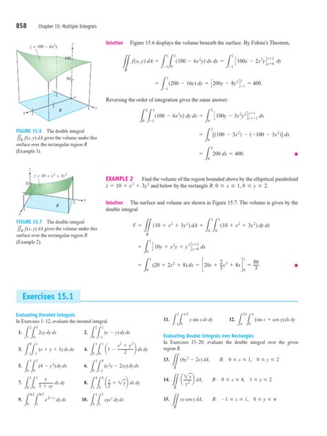 Chapter 15 Pdf Integral Cartesian Coordinate System