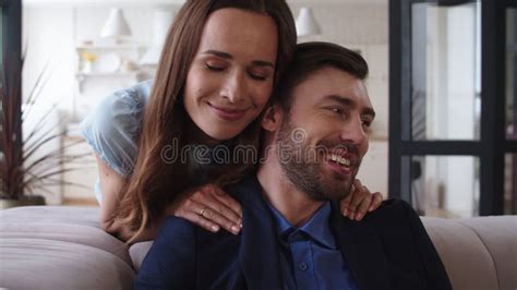 Wife Massaging Her Husband Stock Footage Video Of Satisfaction 40048302