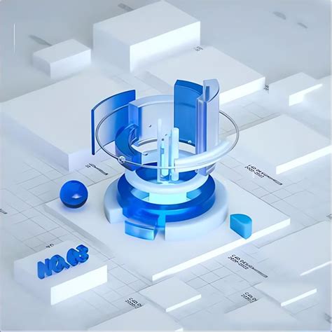 Абстрактный фон в сине белых тонах