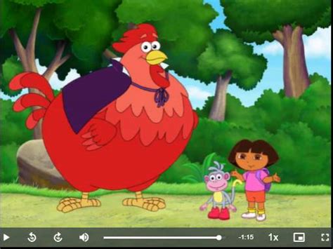 Dora Boots And The Big Red Chicken By Mimimeriem On Deviantart