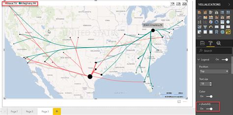 Flow Map Chart In Power BI Desktop