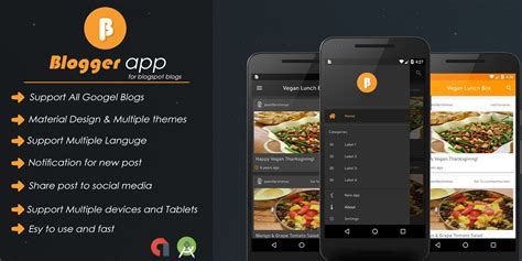 Blogger App Android Source Code By Mrzeroixi Codester