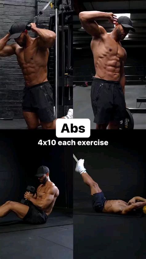 4 Effective Abs Workout Workout Videos Abs Workout Best Gym Workout