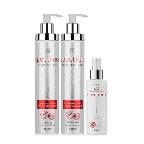 Kit Spectrum Com Spray Cmc Lab Saúde Capilar