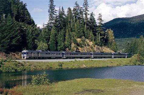 Railpicturesca Dave Beach Photo Bc Rail Daily Passenger Train