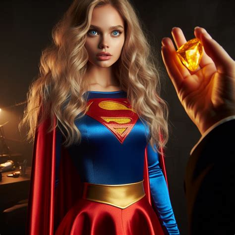 Supergirl Gold Kryptonite Peril By Okwap12333 On Deviantart