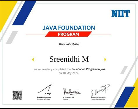 java sql niit programmingjourney milestone capstoneproject