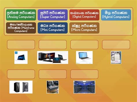 Grade 10 ICT Lesson 02 Classification Of Computer Match Up