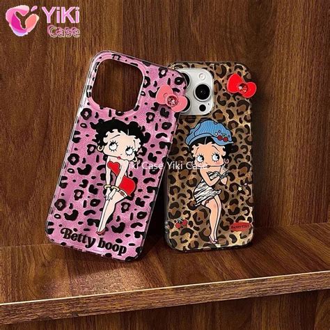 Leopard Bowknot Sexy Girl Lustre Lining Hard High Phone Case For