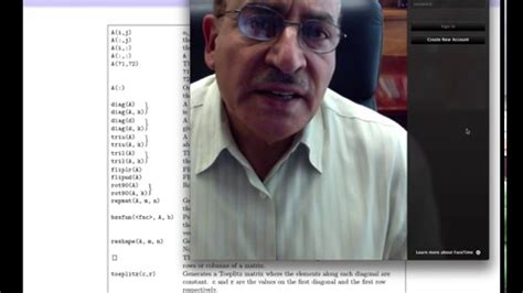 Matlab Tutorial On Matrices Arrays And Vectors Youtube