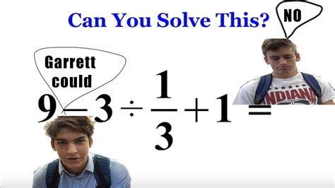 Most Confusing Math Problem Back To School Youtube