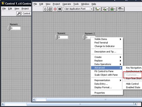 Be Able To Customize Two Control At The Same Time Ni Community