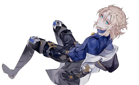 Albedo Genshin Impact Hello Kitty