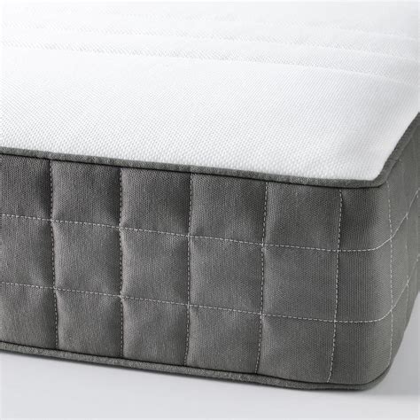 Morgedal Foam Mattress Firm Dark Gray Queen Ikea