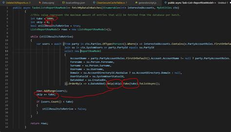 Aspnet And Aspnet Core Hey Guys I Am Trying To Fetch Data From My Database In Batches Like