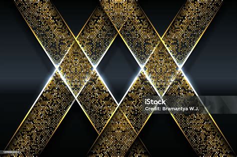 현대 추상 검은 종이 현실적인 레이어드 종이 컷 장식의 벡터 일러스트 레이 션은 황금 하프 톤 패턴으로 질감 커버 레이아웃 템플릿에 대한 3d 배경 및 재료 디자인 개념 0