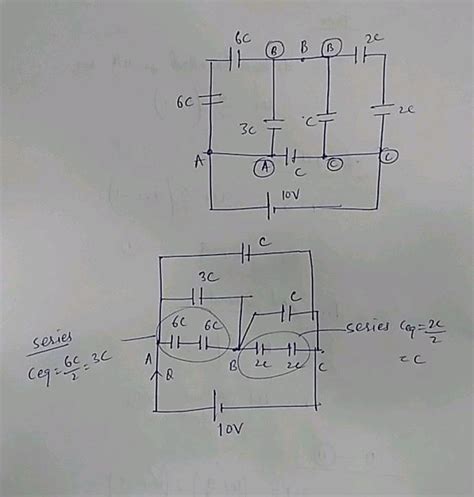 Q 12 For The Circuit Shown Here The Potential Difference Between