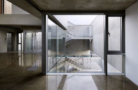 Layered Cladding Emphasises Stacked Arrangement Of Leau Designs Mixed Use Block In Seoul