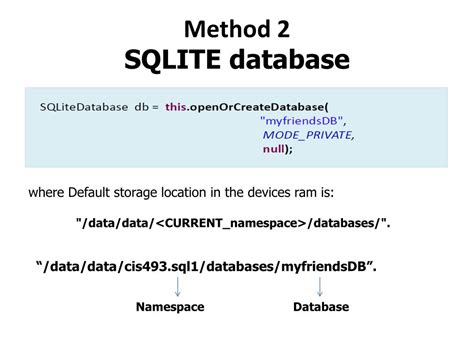 PPT Data Persistence In Android PowerPoint Presentation Free Download ID