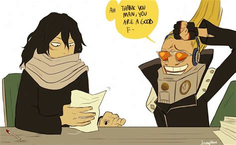 Pin De Aces Abound En Boku No Hero Acadamia Aizawa Shouta Superhéroes Personajes Animados