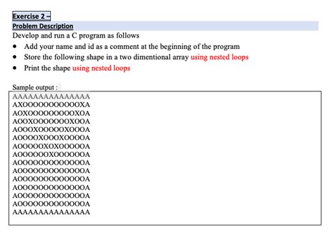 Solved Exercise 2 Problem Description Develop And Run A C