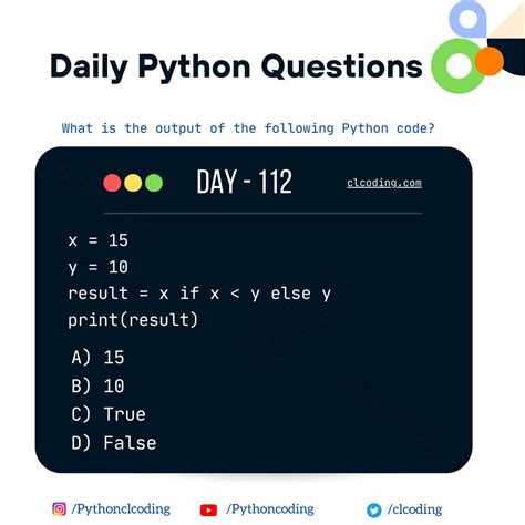 Python Coding Challenge Day 112 What Is The Output Of The Following