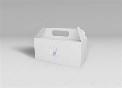实用纸包装盒模型样机PSD模板素材 11