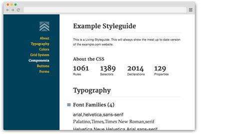 Github Shunterjsstyleguide A Living Styleguide Module For Your Shunter Application