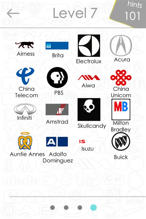Level 7 Logos Quiz Game Answers For Iphone Ipad Ipod Touch And Android