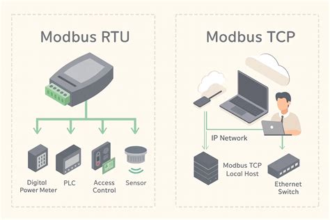 Modbus คืออะไร คู่มือการใช้งาน Modbus Rtu และ Modbus Tcp ในอุตสาหกรรม