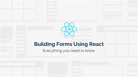 If You Re New To React And If You Re Wondering How To Compose Forms The React Way This Tutorial