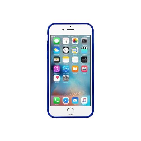 Coque Icon Iph S Bleu Fonc Coque Pour Iphone S Cdiscount T L Phonie