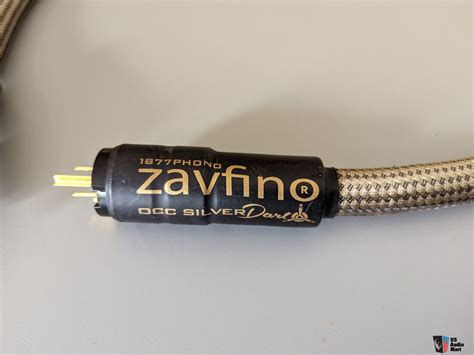 Zavfino Occ Silver Dart Graphene Power Cord 15a 1 5 Meter Photo 4109754 Us Audio Mart