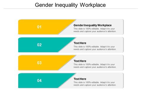 Gender Inequality Workplace Ppt Powerpoint Presentation Outline Styles