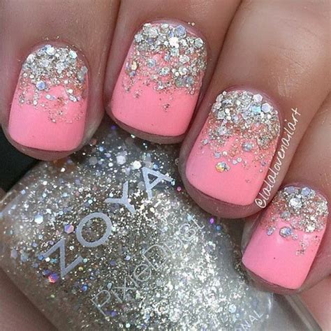 70 Stunning Glitter Nail Designs