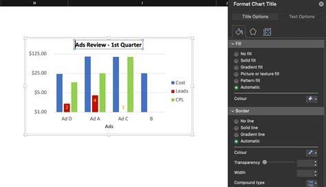How To Format Charts In Excel