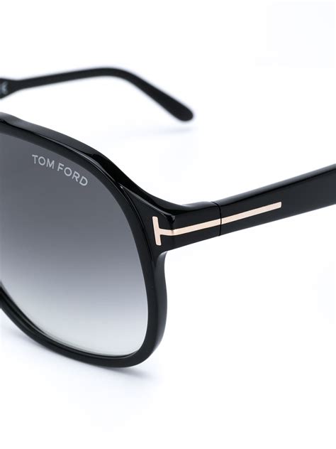 Tom Ford Eyewear Raoul Pilot Frame Sunglasses Farfetch
