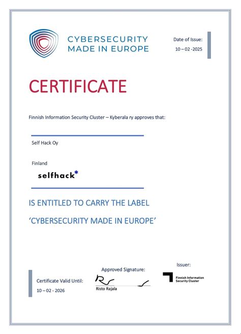 European Ai Selfhackai Cybersecurity Madeineurope Ai Penetrationtesting Ethicalhacking