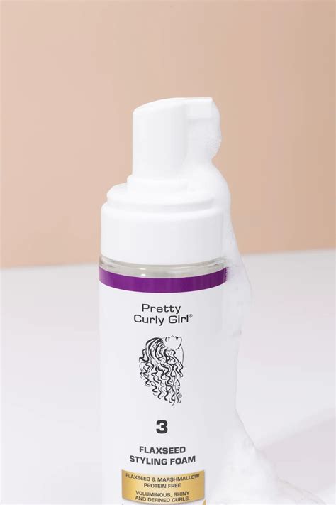 Pretty Curly Girl Flaxseed Styling Foam Curl Warehouse