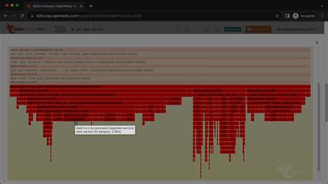 How Cpu Time Is Spent Inside Rusts Sled Library Using Openresty Xray Openresty Official Blog
