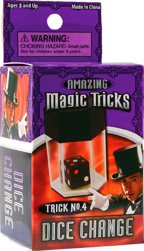 4 Magic Multiplying Dice Trick Toys Unique