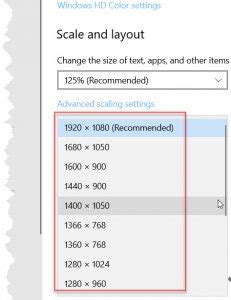 Ways To Change Screen Resolution In Windows