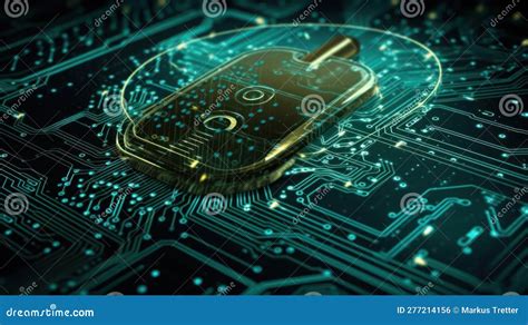 A Digital Shield With A Padlock Symbolizing The Encryption Of Data Created With Generative Ai